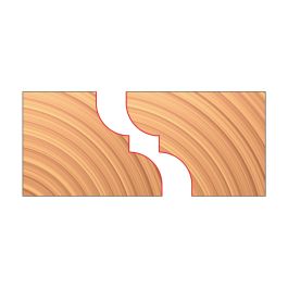 Freud 3-15/16" x 23/64" x 1-1/4" Matched Reverse Detail Shaper Cutter ...