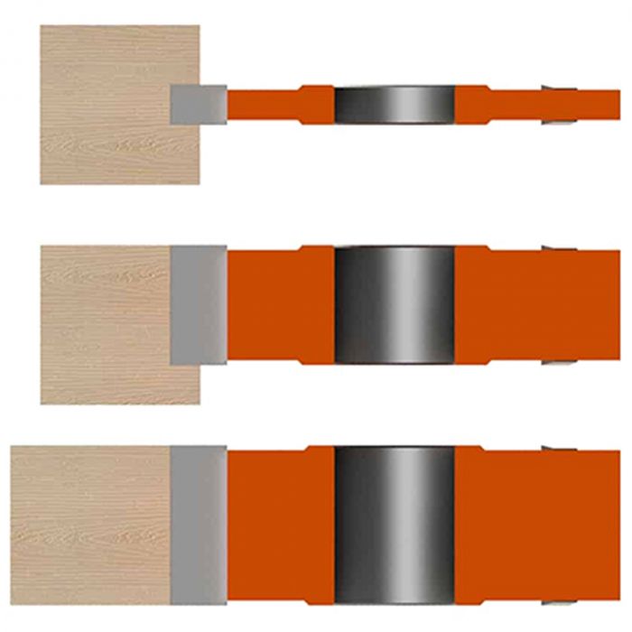 Freeborn Straight Shaper Cutter PC-22-008 1/2 Top Groover, 55% OFF