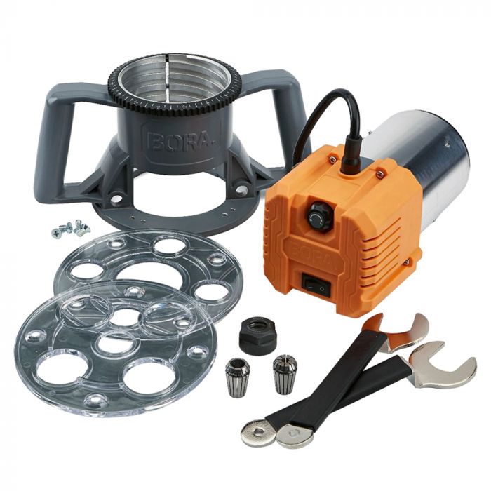 Bora Professional PM-6250 3.25hp Fixed Base Router Kit | burnstools.com