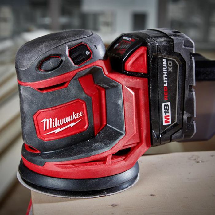 Milwaukee cordless da sander store
