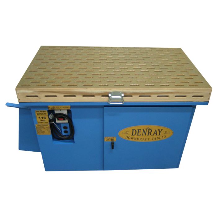 Denray 2800 48" Downdraft Grinding Table with Tube Filtration ...