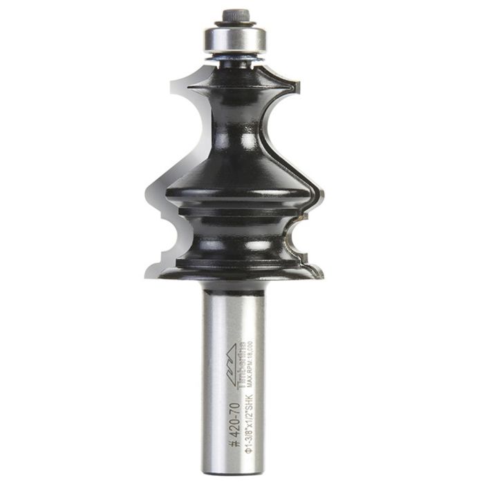 Timberline 420-70 1-3/8" Architectural Crown Molding Router Bit with ...