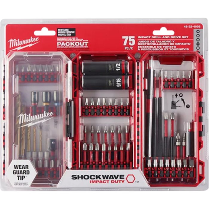 Milwaukee 48 piece bit set store