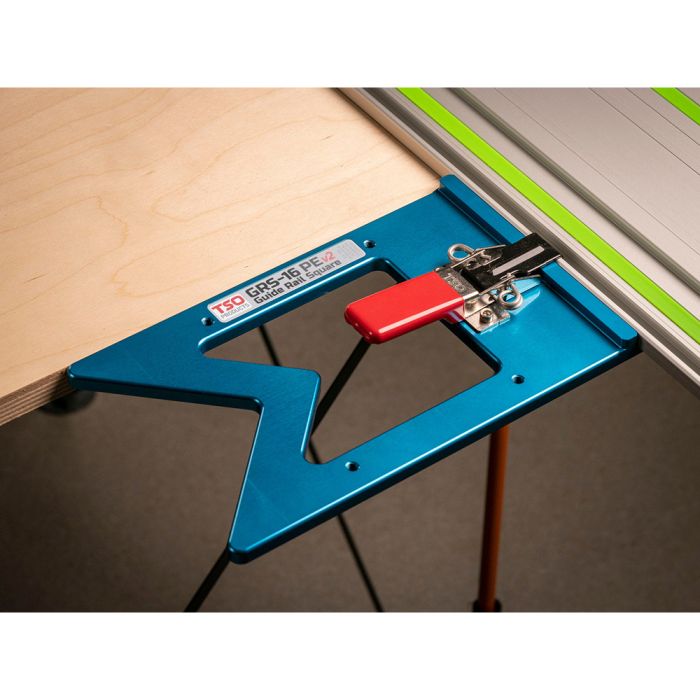 TSO Products 61 519 GRS 16 PE 15.2 Parallel Edge Guide Rail Square burnstools