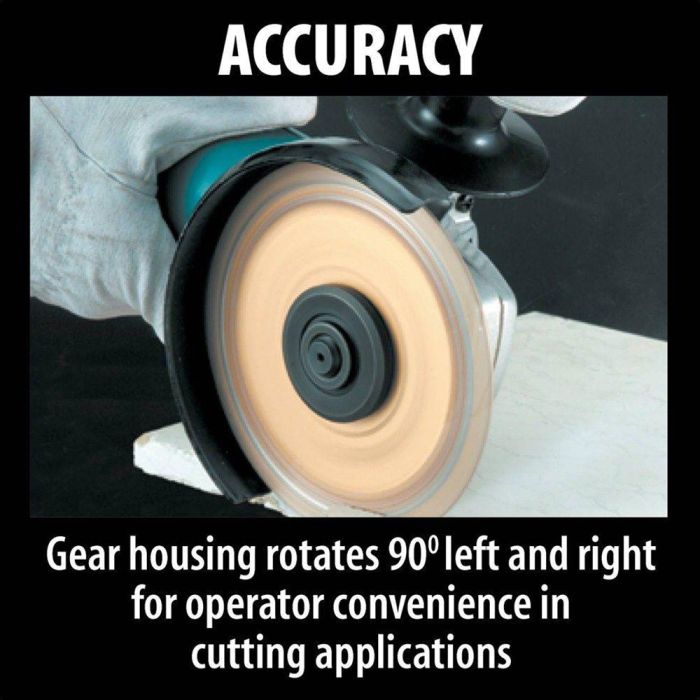Makita 9557NB2 4 1 2 Corded Angle Grinder with AC and DC Switch 2 Piece burnstools