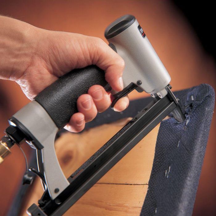 Porter Cable US58 3 8 Pneumatic 22 Gauge Crown Upholstery Stapler burnstools