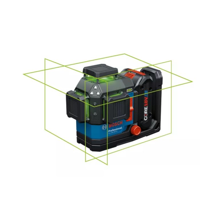 Bosch GLL330 80CGL 18V 360Deg Connected Green Beam Three Plane Laser burnstools