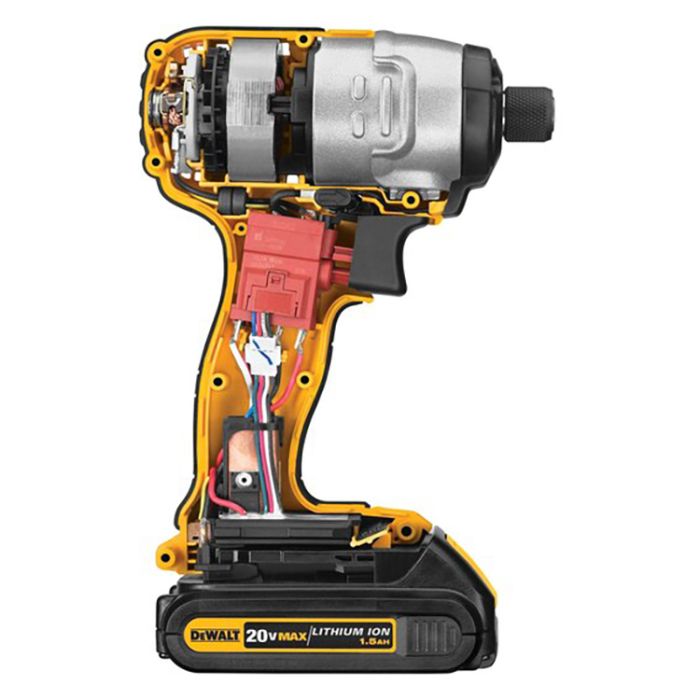 DeWalt DCF885C2 1 4 20V Max 1.5 Ah Cordless Impact Driver Kit burnstools