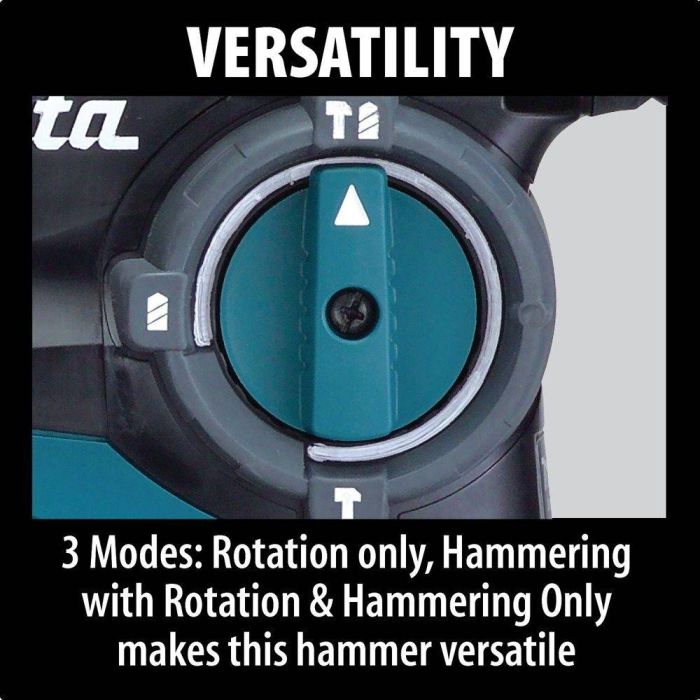 Makita HR2811FX 1 1 8 SDS Plus Corded Rotary Hammer and Angle Grinder