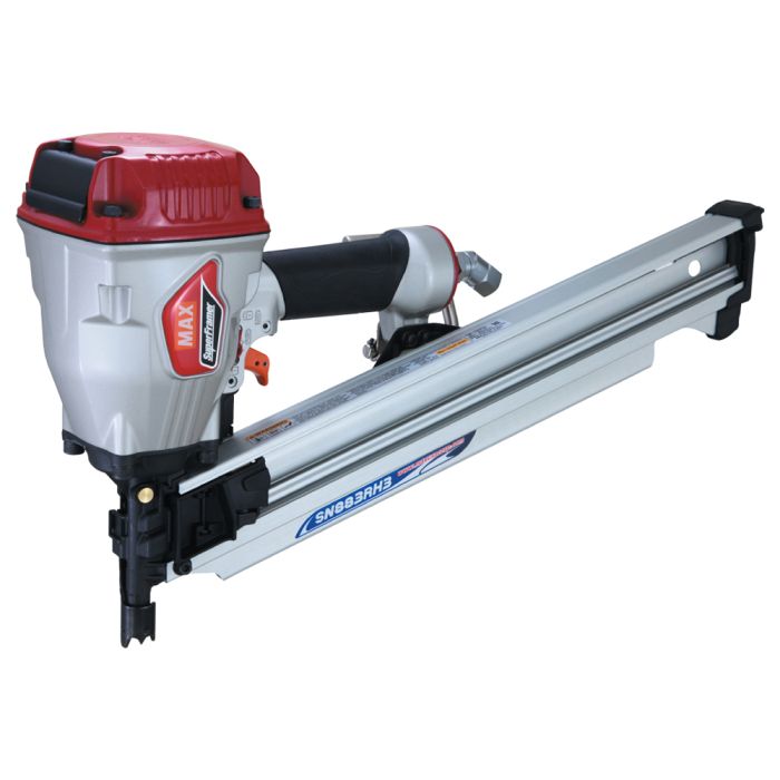 MAX USA SN883RH3 SuperFramer 20 3 4 Full Round Head Stick Nailer burnstools