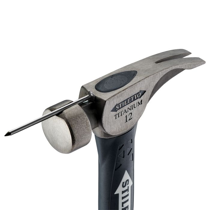 Stiletto TI12SC F 16 Titanium Smooth Face Curved Hammer burnstools