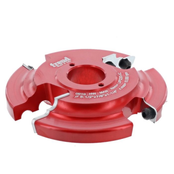 Freud 5-1/2" x 7/8" x 1-1/4" 2+2 3/4" Stock Raised Panel Shaper Cutter ...
