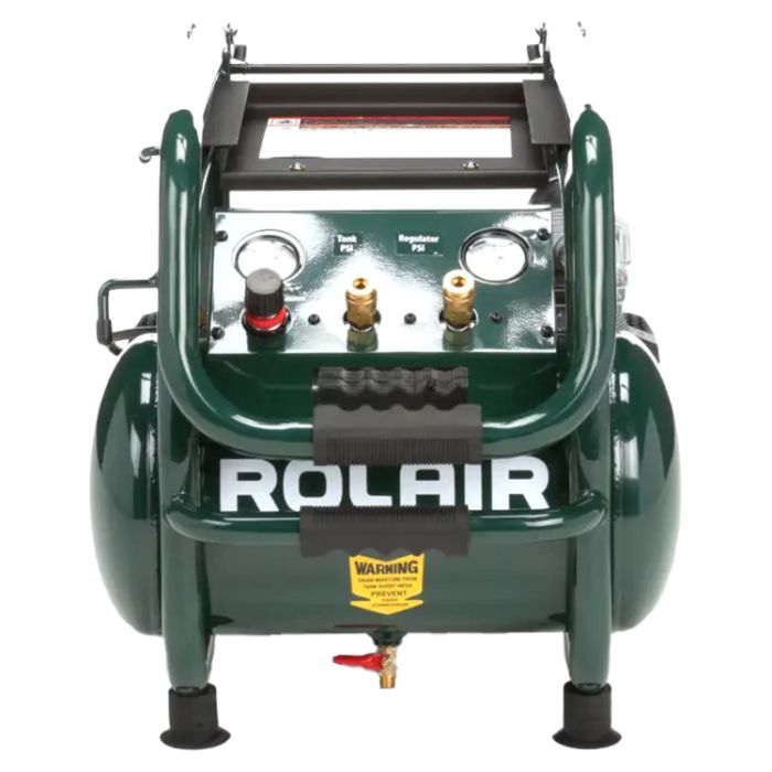 Rolair VT25BIG 29.5 Hand Carried Direct Drive Air Compressor burnstools